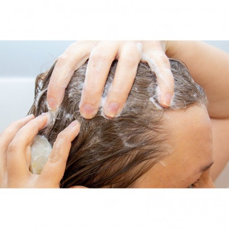 Natural and organic solid shampoo
